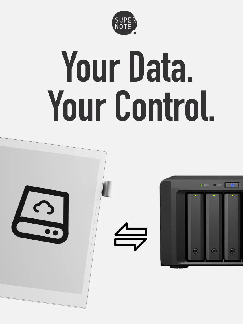Your Data. Your Control. – Supernote Japan
