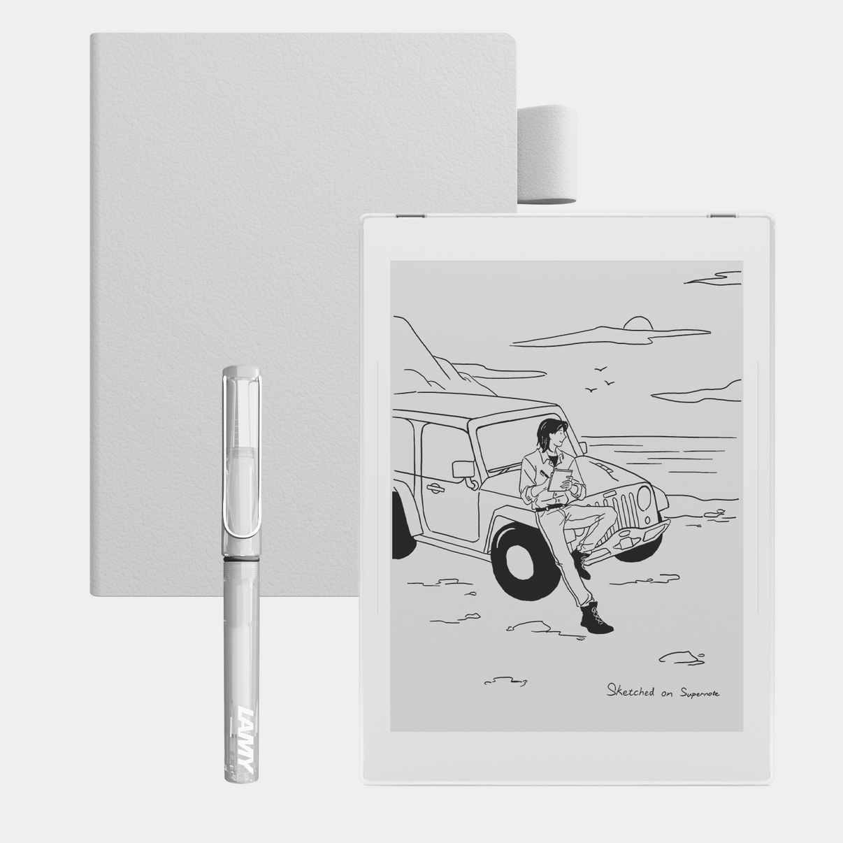 Supernote × LAMY CRYSTAL CLEAR THINKING スペシャルセット – Supernote Japan